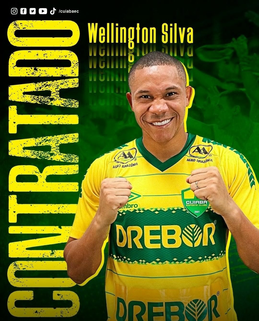 Por onde anda: Wellington Silva é anunciado pelo Cuiabá • Saudações ...