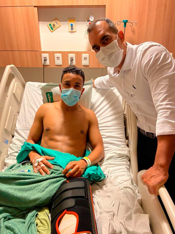 Jorge vai passar pela segunda cirurgia em um joelho na carreira