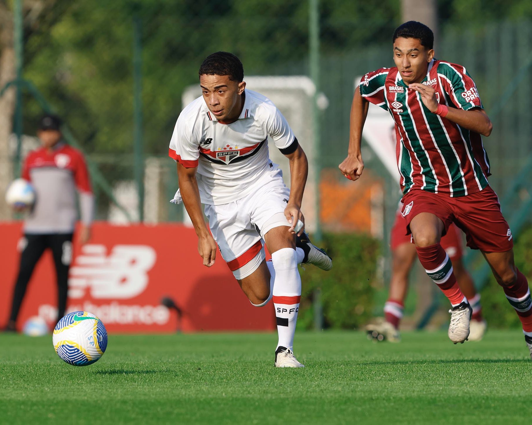 Flu sai na frente, mas sofre virada para o São Paulo no Brasileirão Sub ...