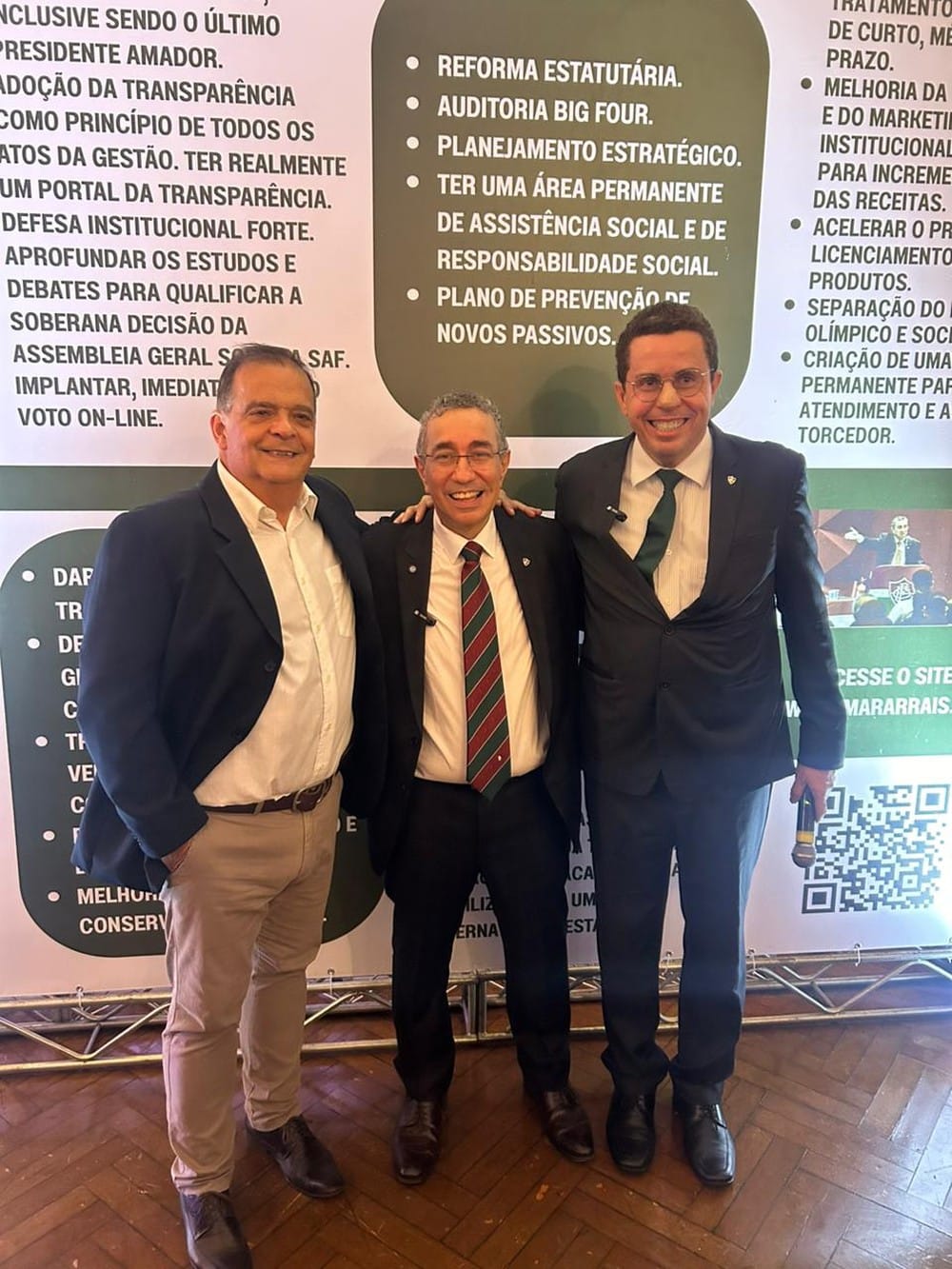 Ademar Arrais lança chapa para eleição presidencial do Fluminense ...